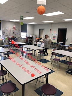 Wes-Del Elementary Art Room | Educational Furniture