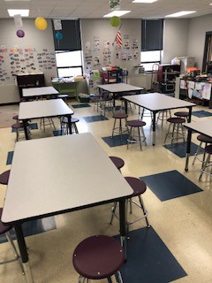 Wes-Del Elementary Art Room | Educational Furniture